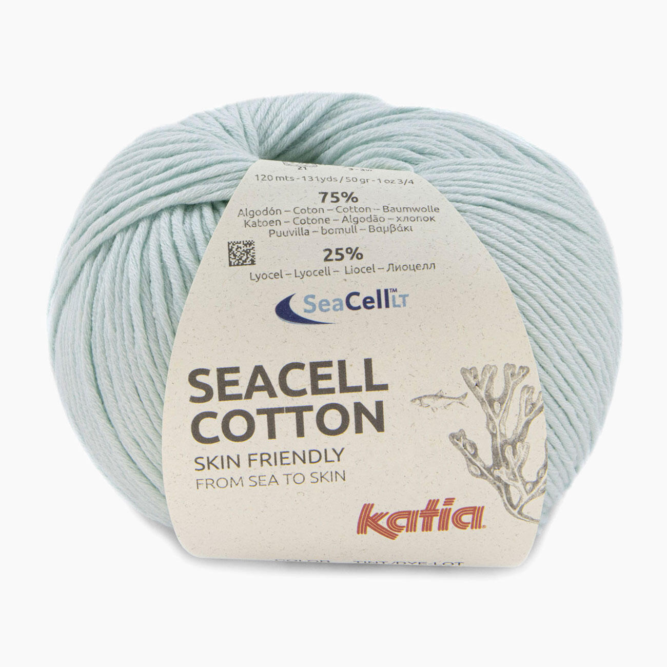 SeaCell Cotton von Katia, 13 versch. Farben
