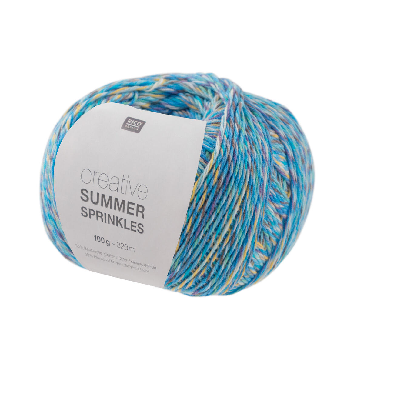 Anleitung 091/3, Tuch aus Creative Summer Sprinkles von Rico Design, 1 versch. Farben