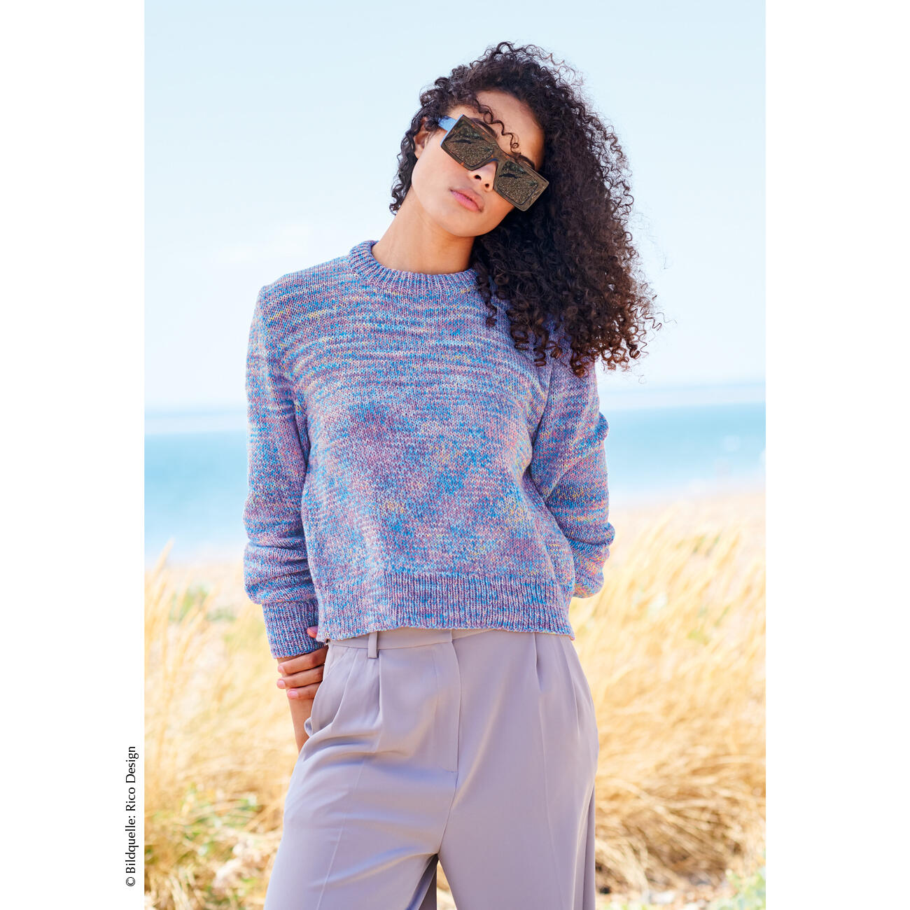 Anleitung 090/3, Pullover aus Creative Summer Sprinkles von Rico Design ...