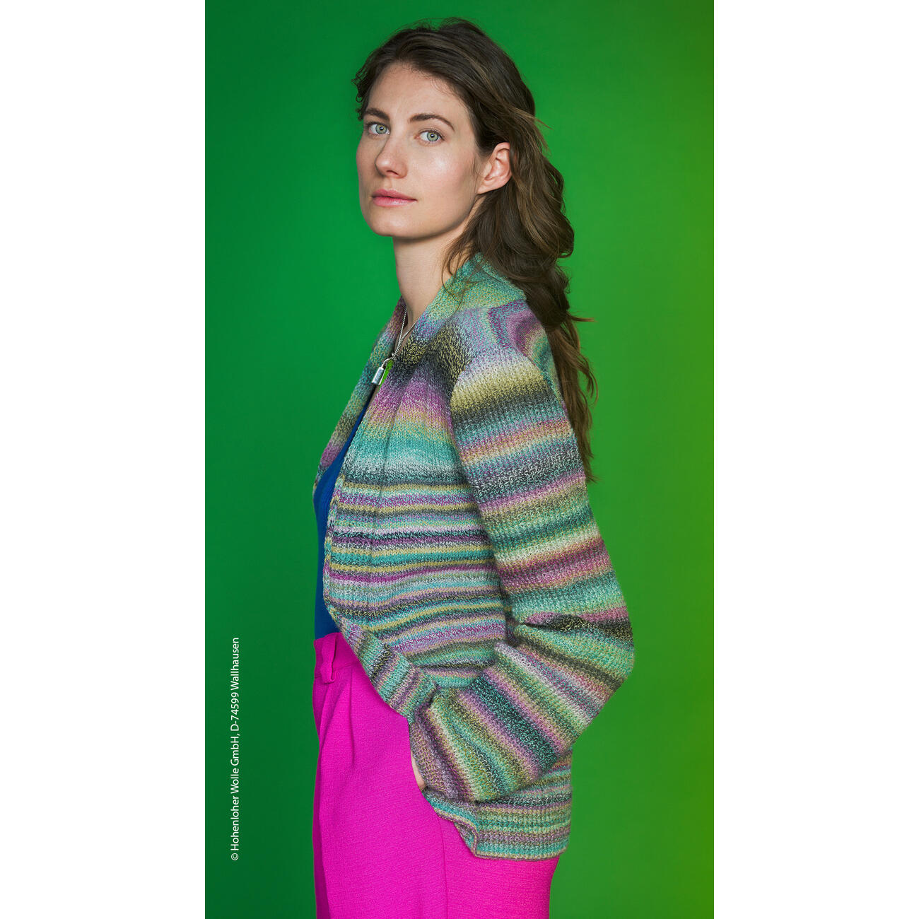 Anleitung 392/4, Jacke aus Alb Zauber Crazy von Schoppel Wolle, 1 ...